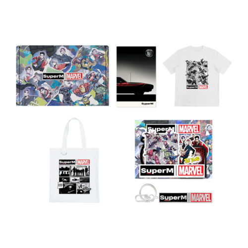 SuperM Releases MARVEL Collab To Promote Their 1st Full Album