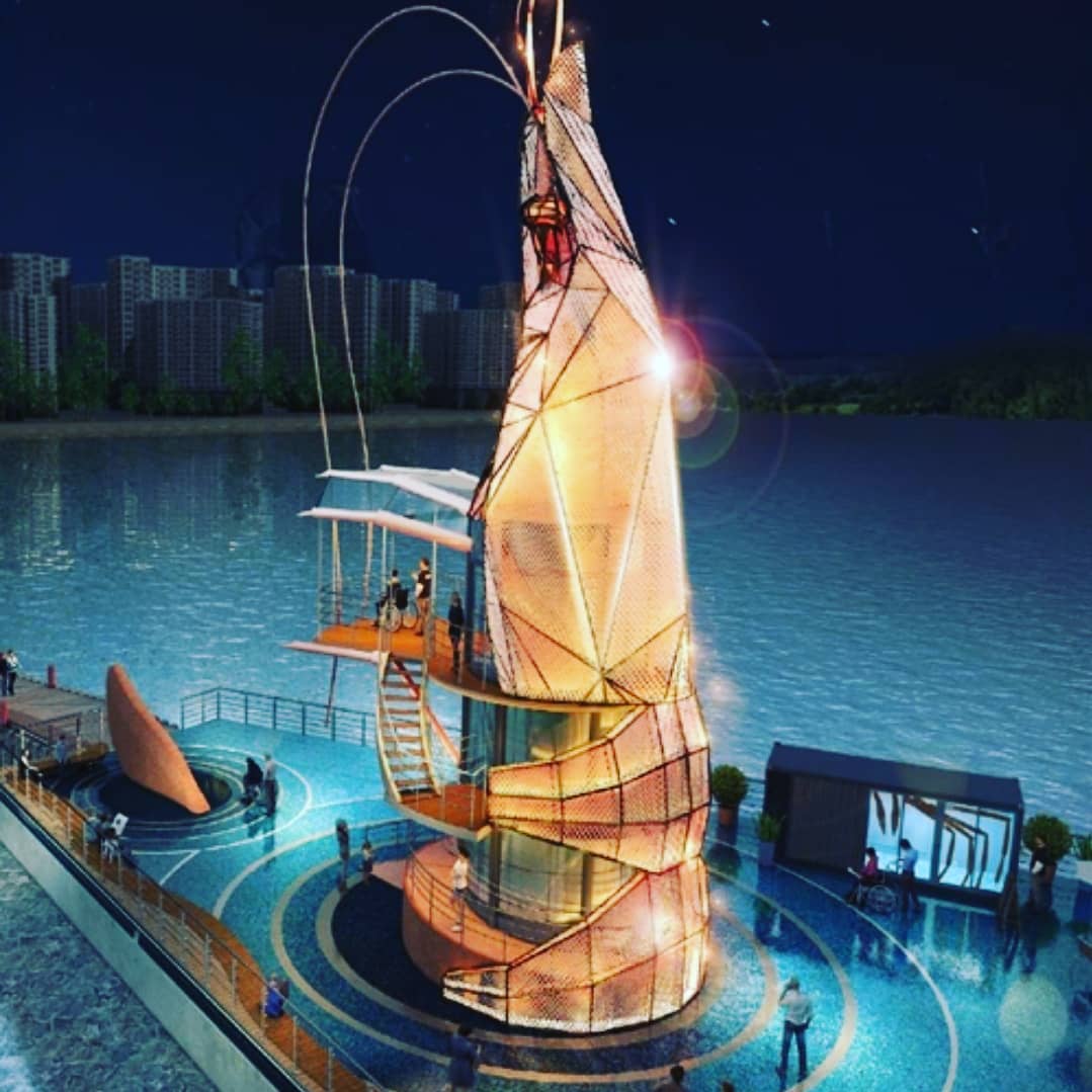 Shrimp Tower In Incheon Costs 1Bn Won, Netizens Have Mixed Reactions
