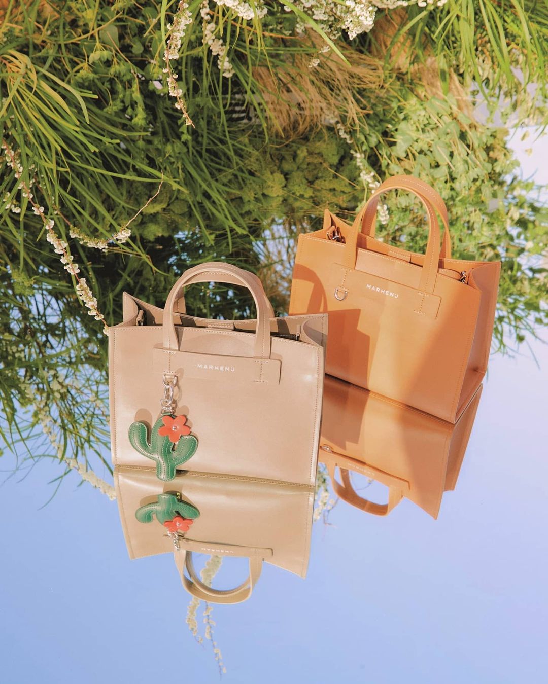 Marhen.j Uses Apple Skin To Make Vegan Bags, Resembles Real Leather