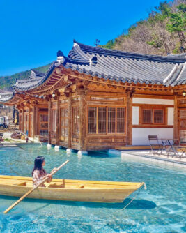 Soyang Hanok Tirol Cafe: Paddle To Your Table At This Hanok Cafe