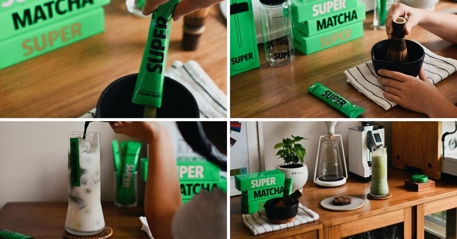Super Matcha: A Cafe In Seoul That Sells Matcha Drinks With Coconut