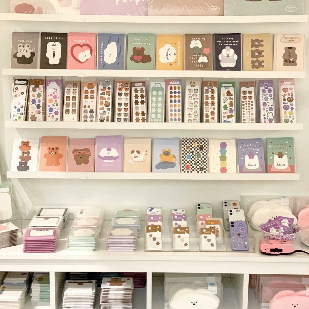 Chani Bear Station: An Unbearably Cute Cafe With Stationery & Cupcakes