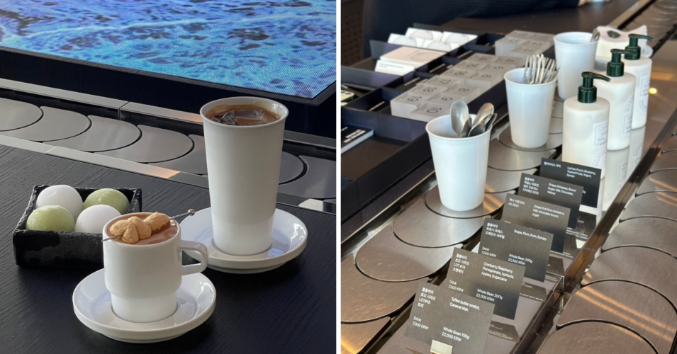 Gwehdo: Get Your Coffee Fix Delivered To You On A Conveyor Belt