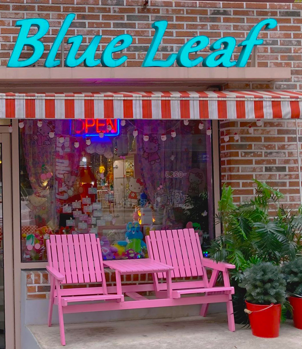 Blue Leaf: Y2K Cafe To Live Out Your Chick Flick Main Character Moment