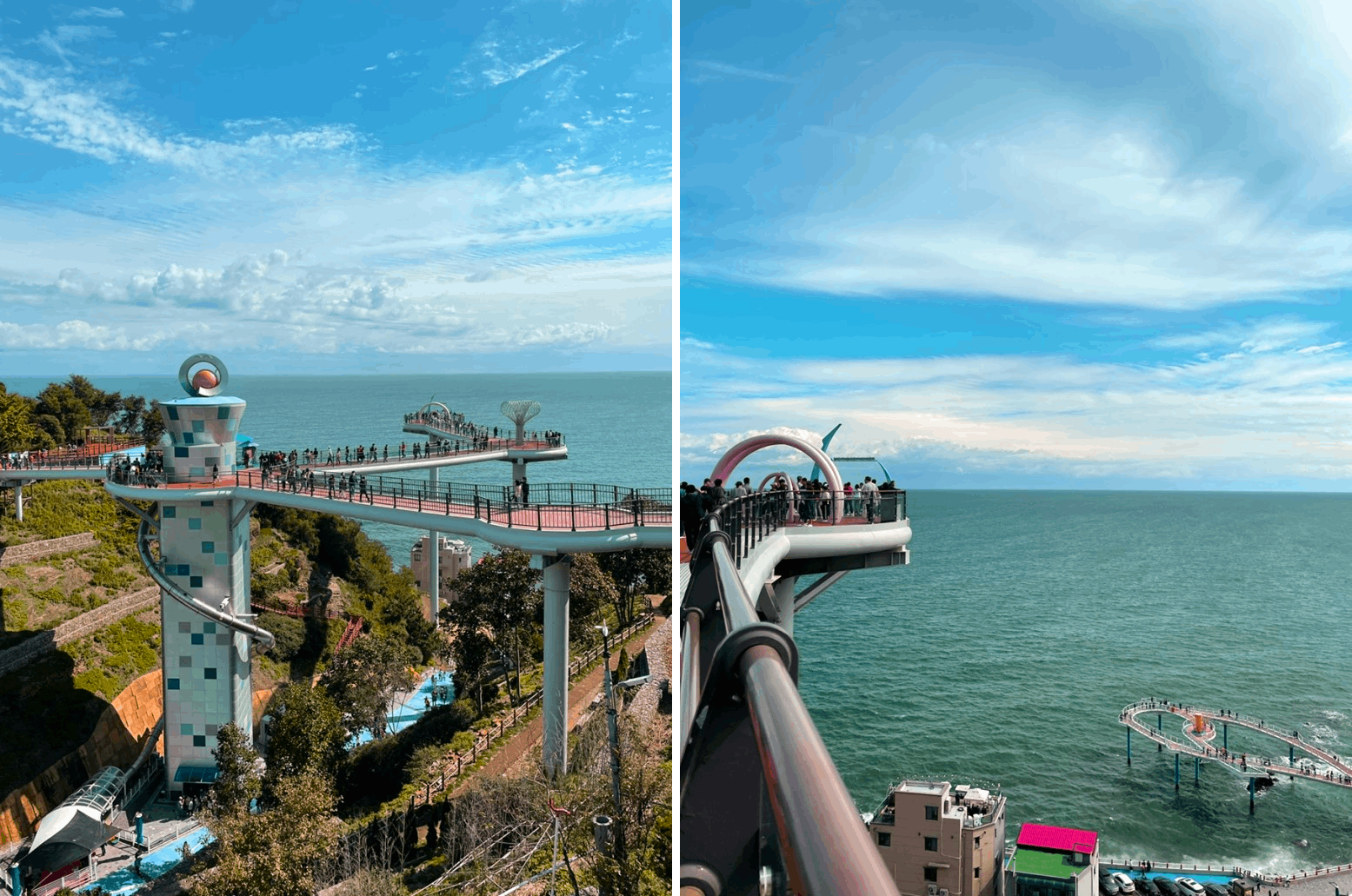 Dojjaebigol Sky Valley: Ride A Bike Over A Tight Rope In The Sky