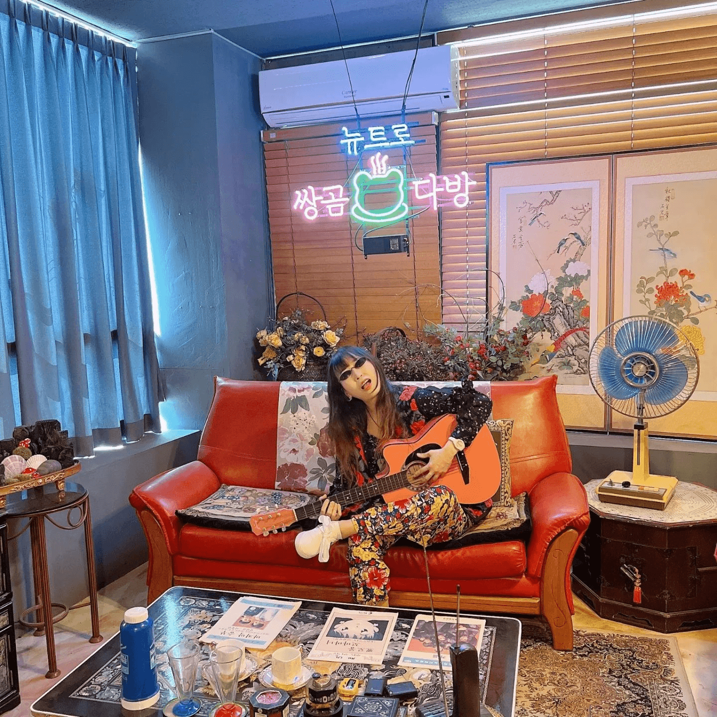 Ssang-Gom Dabang: Retro-Themed Cafe In Incheon With Cute Desserts